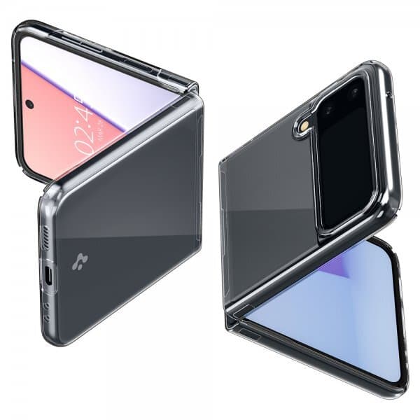 Spigen Samsung Galaxy Z Flip 3 Deksel AirPal Mini Crystal Clear ...