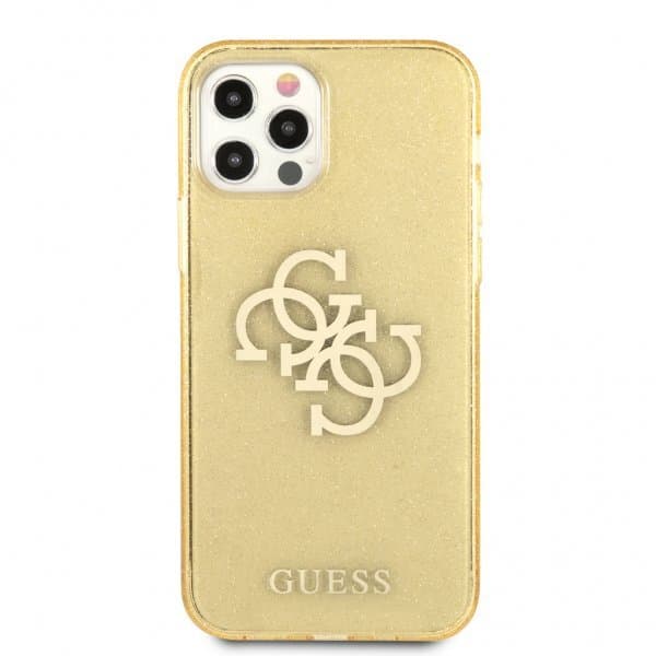 Guess iPhone 12/iPhone 12 Pro Deksel Full Glitter Gull - Elkjøp | Elkjøp