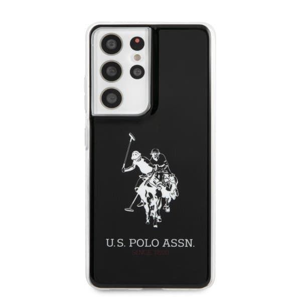 U.S. Polo Samsung Galaxy S21 Ultra Deksel med Logo Svart - Elkjøp