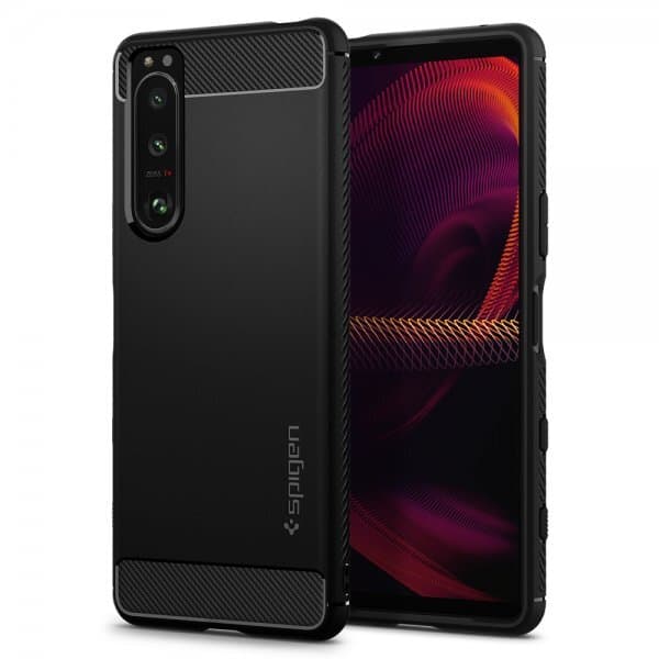 Spigen Sony Xperia 5 III Deksel Rugged Armor Matte Black - Elkjøp | Elkjøp