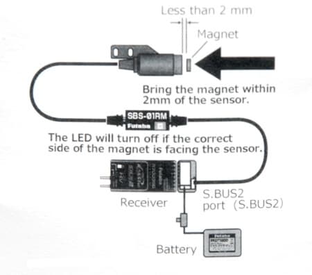 Futaba Magnetic RPM Sensor Unit Telemetry S.BUS2 - Elkjøp | Elkjøp