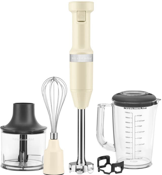 KitchenAid stavmikser 5KHBV83EAC (kremhvit) - Elkjøp