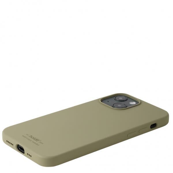 holdit iPhone 13 Deksel Silikon Khaki Green - Elkjøp | Elkjøp