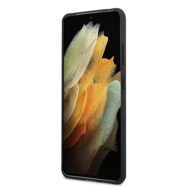 Mercedes Benz Samsung Galaxy S21 Ultra Deksel Logo Perforert Svart - Elkjøp