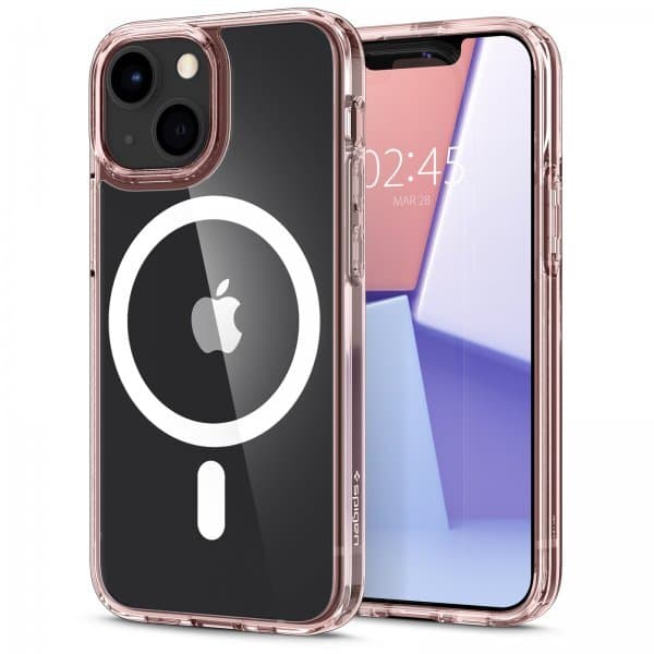 Spigen iPhone 13 Mini Deksel Ultra Hybrid Mag Rose Crystal - Elkjøp ...