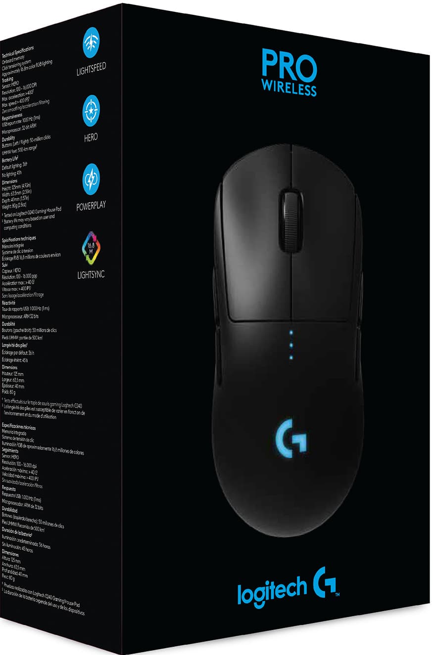 Logitech G Pro Wireless gaming mus | Elgiganten | Elgiganten