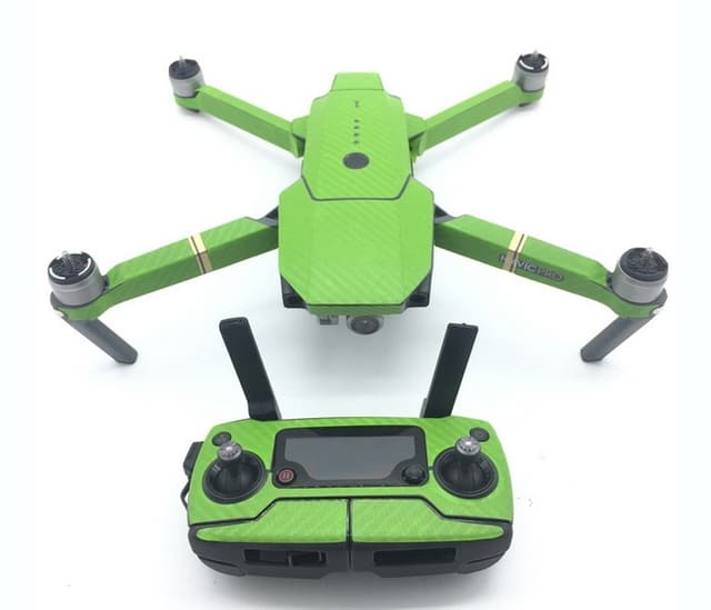 Green Carbon Stickers for DJI Mavic Pro - Elkjøp