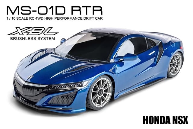 MST MS-01D Honda NSX Blue 4WD EP Drift RTR - Elkjøp