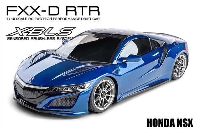 MST FXX-D Honda NSX Blue 2WD Gyro EP Drift RTR - Elkjøp