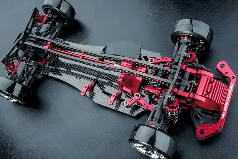 MST FSX-D VIP 1/10 4WD EP Drift Kit Red - Elkjøp