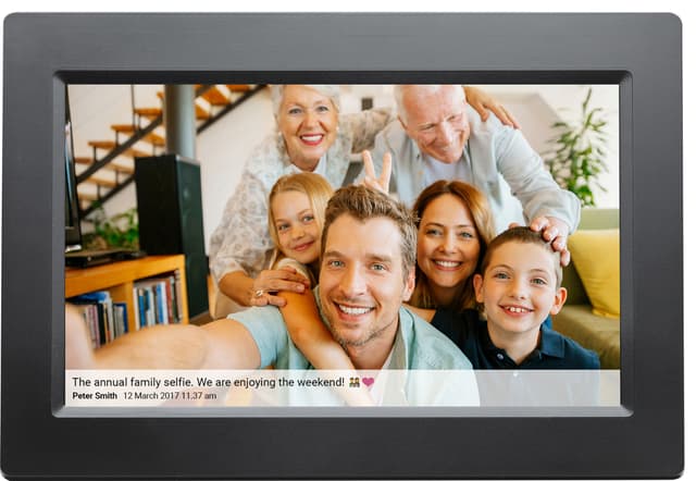 Denver PFF 10,1" digital billedramme PFF1015B (sort) | Elgiganten ...