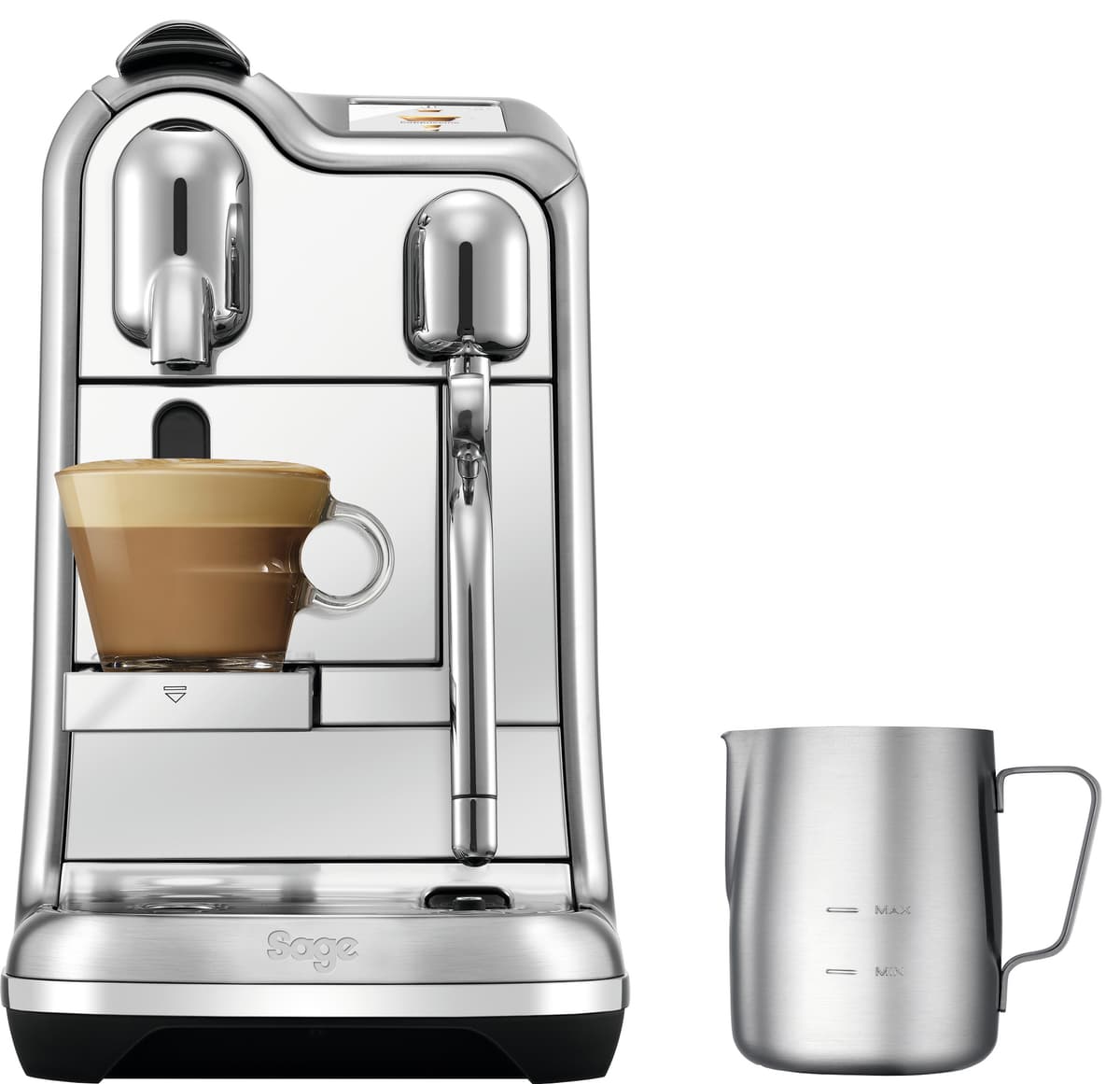 Nespresso by Sage Creatista Pro kapselmaskin SNE900BSS4END1 - Elkjøp