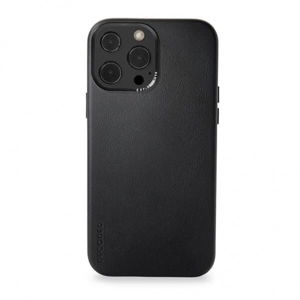 Decoded iPhone 13 Pro Skal Leather Backcover Svart - Elgiganten
