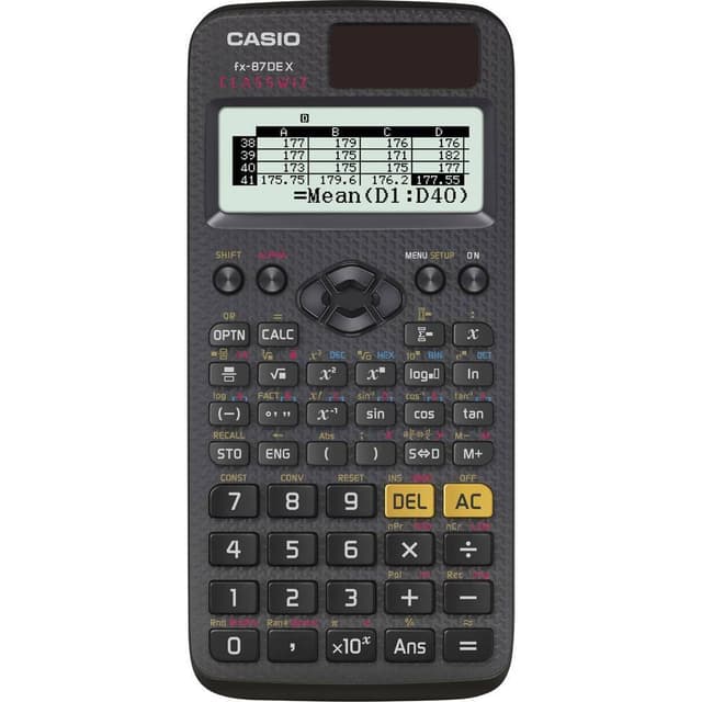 Casio FX-87DEX Tekniskt vetenskapsdator Svart Display - Elgiganten ...