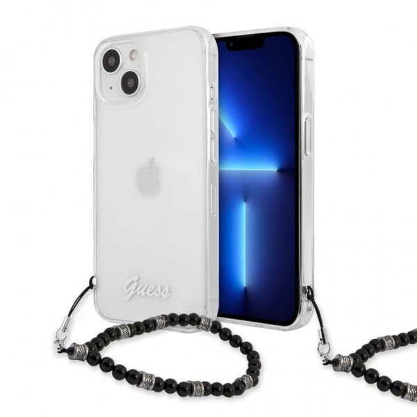 Guess iPhone 13 Mini Skal Pearl Handle Script Logo Svart - Elgiganten ...