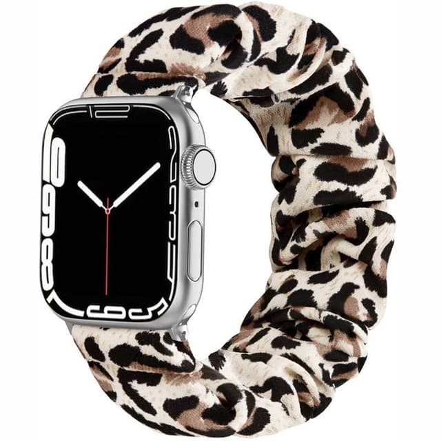 Scrunchie Elastisk armbånd Apple Watch 7 (45mm) - Leopard - Elkjøp | Elkjøp