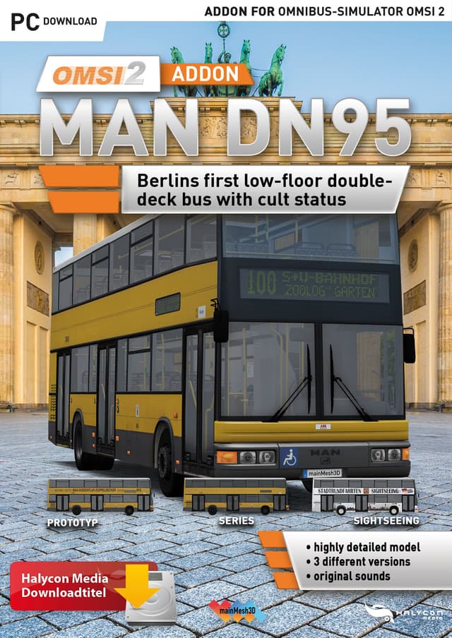 OMSI 2 Add-On MAN DN95 - PC Windows - Elkjøp