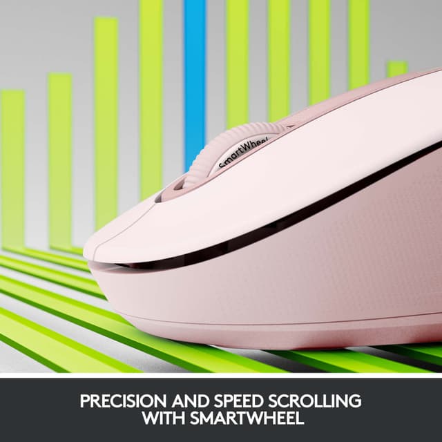 Logitech Signature M650 Large Wireless Mouse (rose) - Elkjøp | Elkjøp