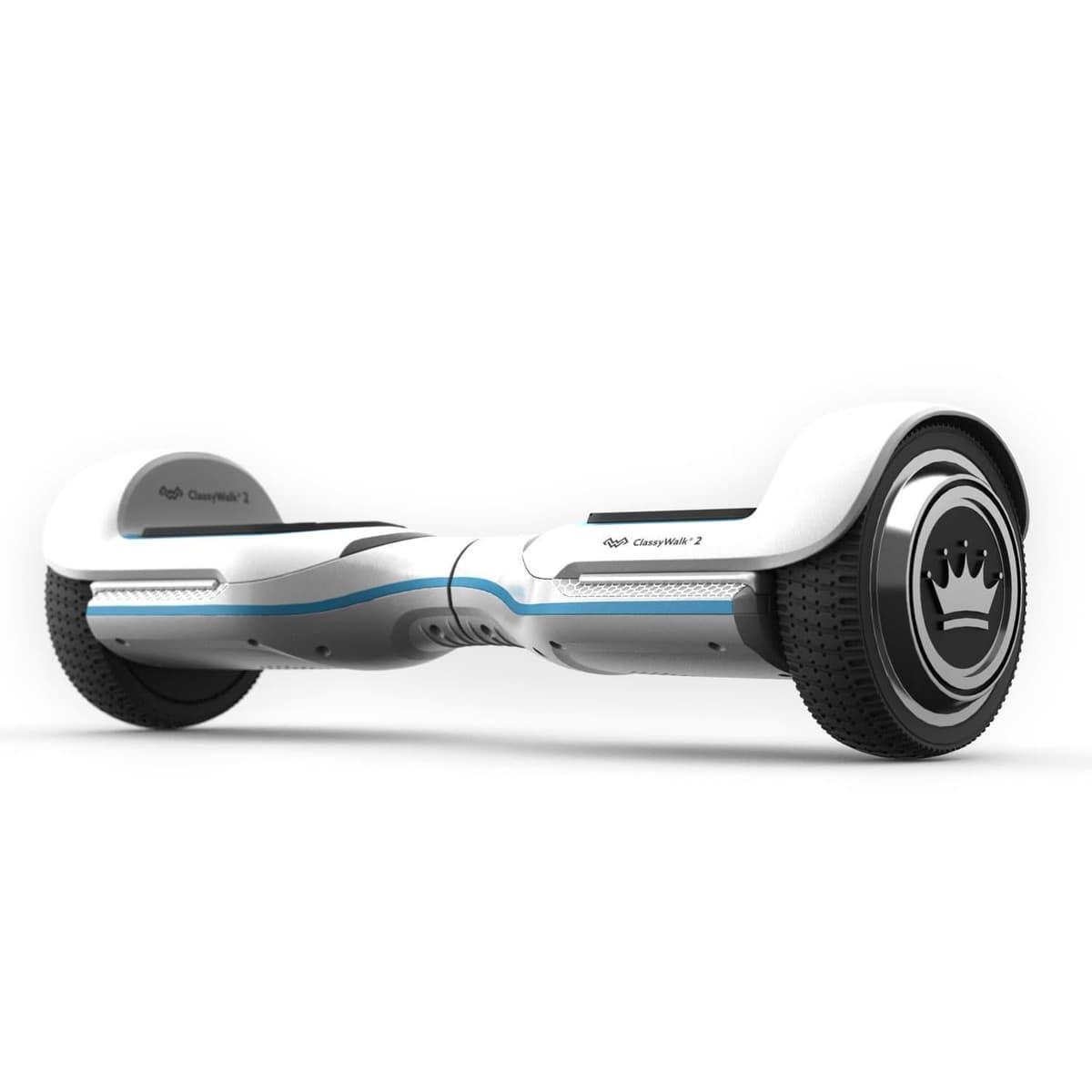 ClassyWalk® 2 Hoverboard – Hvit/Blå - Elkjøp | Elkjøp