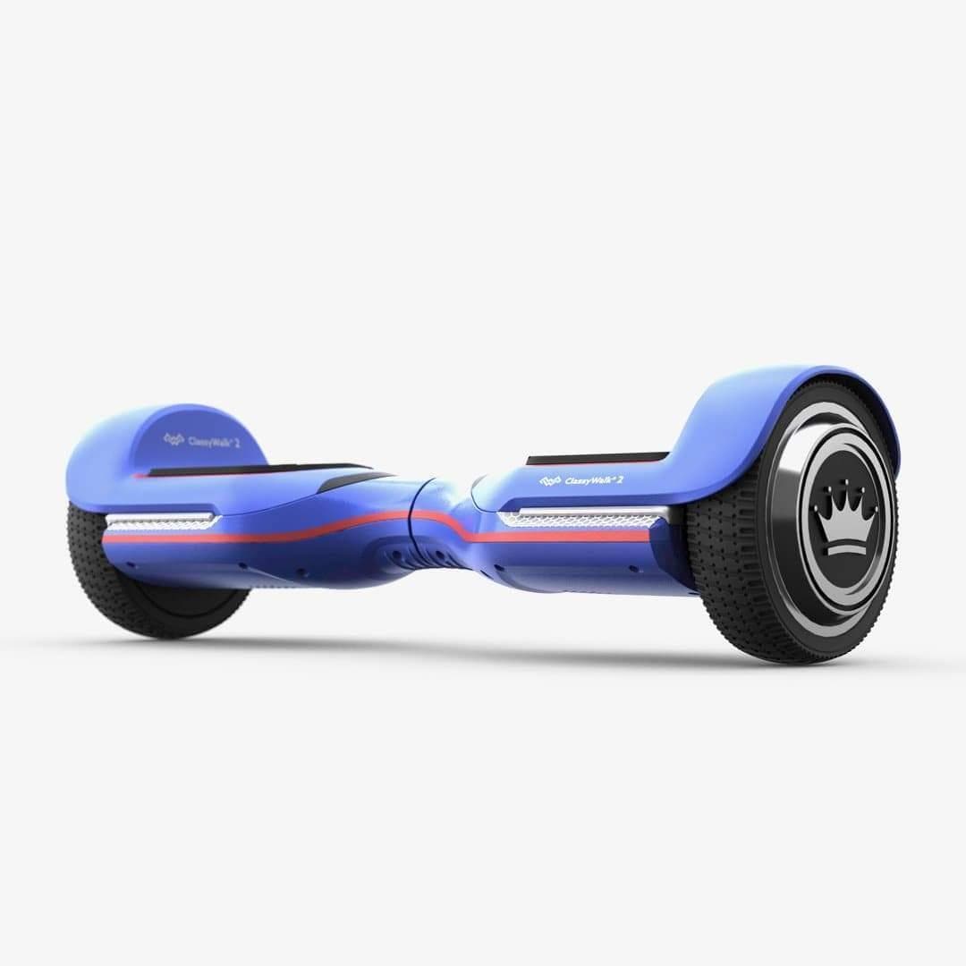 ClassyWalk® 2 Hoverboard – Blå/Rød - Elkjøp | Elkjøp