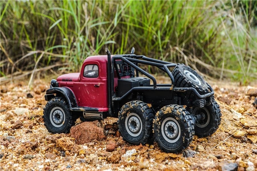 FMS Atlas 1/18 6x6 Crawler RTR Rød - Elkjøp