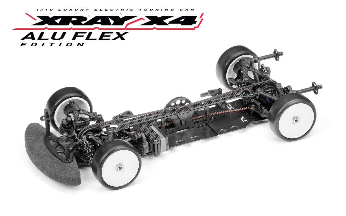 XRAY X4 2022 - 4WD 1/10 Touring Kit - Alu Flex - Elkjøp
