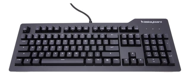 Das Keyboard Prime 13, minimalistisk design, bakrundsbelyst Cherry MX ...