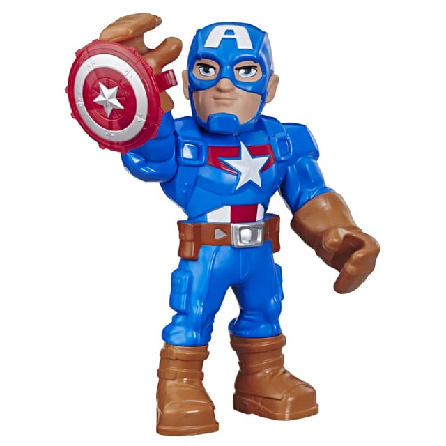 Super Hero Adventures Mega Mighties Captain America - Elgiganten ...
