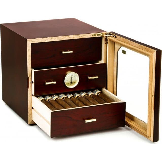 Adorini Chianti Medium Rosewood Deluxe - Humidor skap - Elkjøp