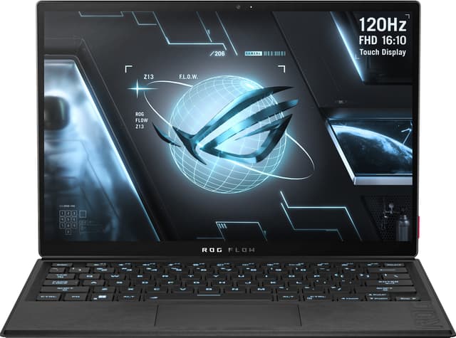 ASUS ROG Flow Z13 GZ301 i9/16/1000/RTX3050Ti+RTX3080 13" bærbar gaming ...