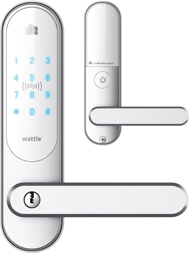 Wattle Multipoint Door Lock S Smart (hvit) - Elkjøp