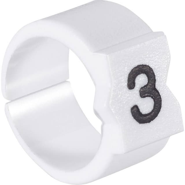 TE Connectivity 727782-000 STD12W-7 Märkningsclip Tryck - Elgiganten - Elgiganten