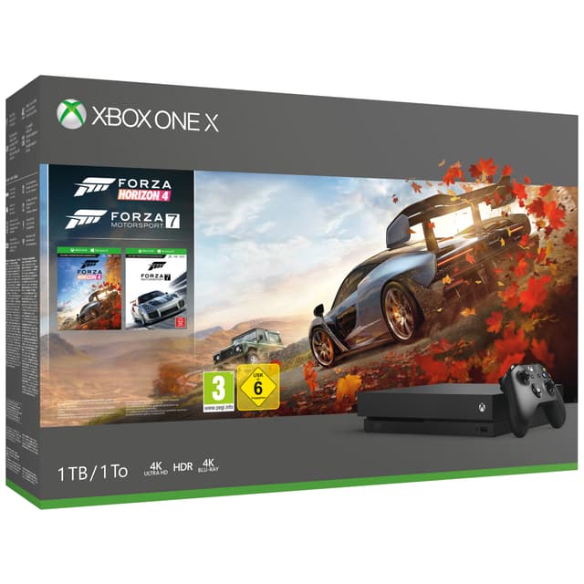 Xbox One X 1 TB: FH4 og FM7 spillpakke - Elkjøp | Elkjøp