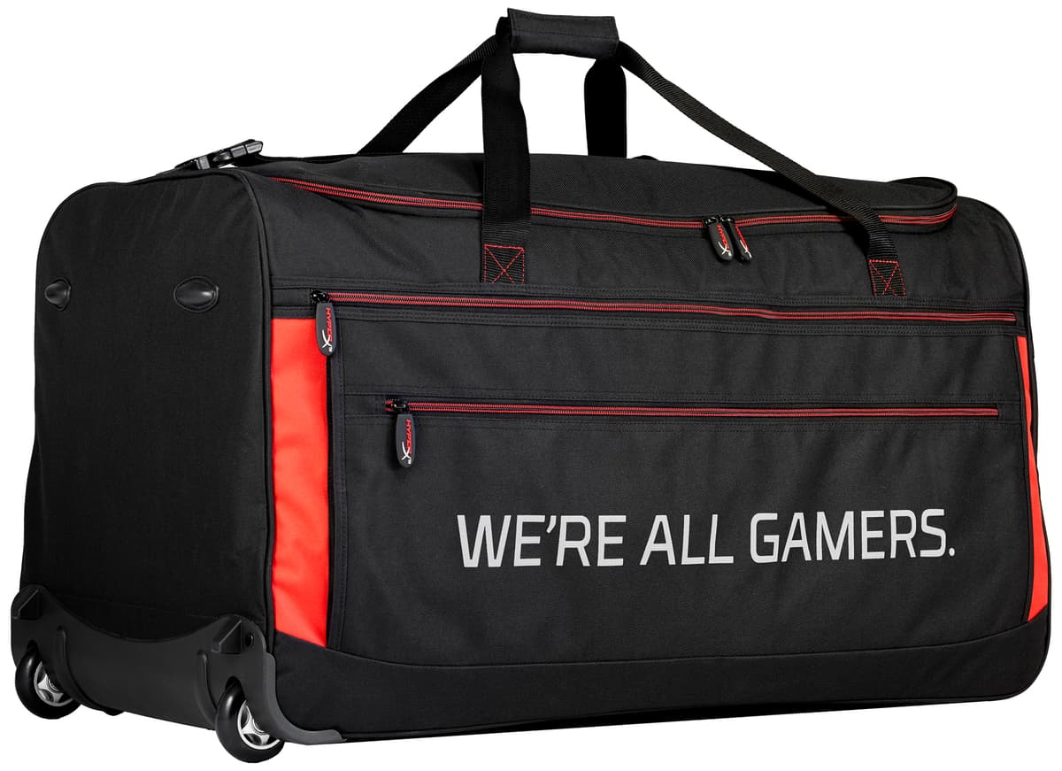 HyperX Event gamingbag med hjul (sort) - Elkjøp