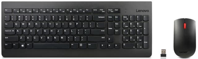 Lenovo Essential Wireless Keyboard and Mouse Combo Tangentbordslayout ...