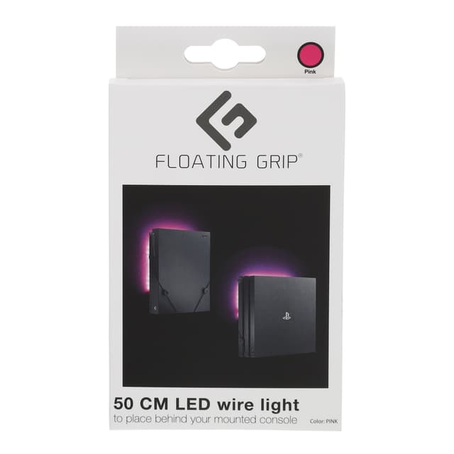 FLOATING GRIP LED WIRE LIGHT (50 CM) PINK | Elgiganten