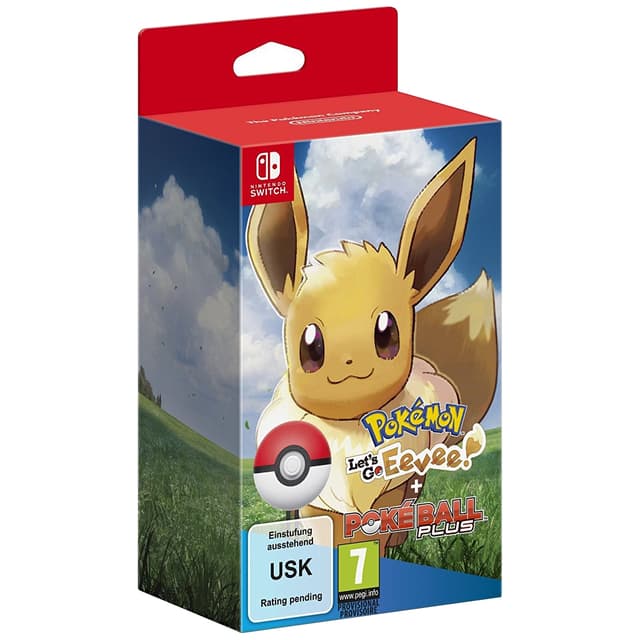 Pokémon: Let's Go, Eevee! - Poké Ball Plus Edition - Switch ...