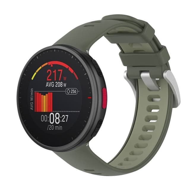 Twin klockarmband till Polar Vantage V2 - Grön/Oliv - Elgiganten - Elgiganten