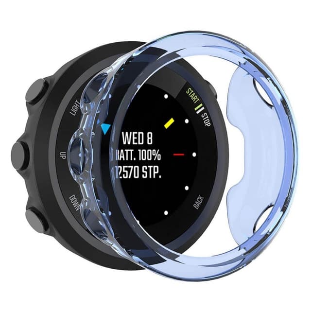 Silikon skal Garmin Forerunner 45 Plus - Blå - Elgiganten