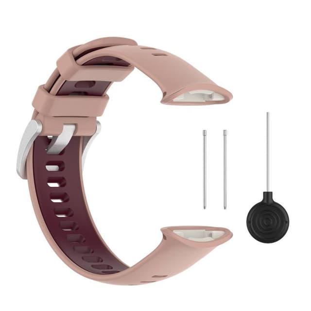 Twin klockarmband till Polar Vantage V2 - Rosa/Vinröd - Elgiganten - Elgiganten