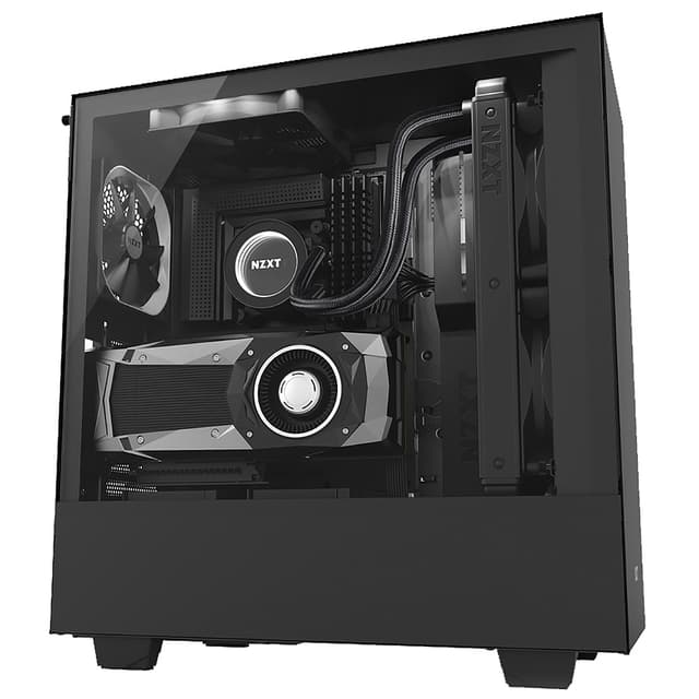 NZXT H500i ATX PC-kotelo (mattamusta) - Gigantti verkkokauppa