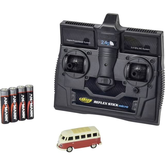 Carson Modellsport 500504119 VW Bus T1 Samba 1:87 RC - Elgiganten