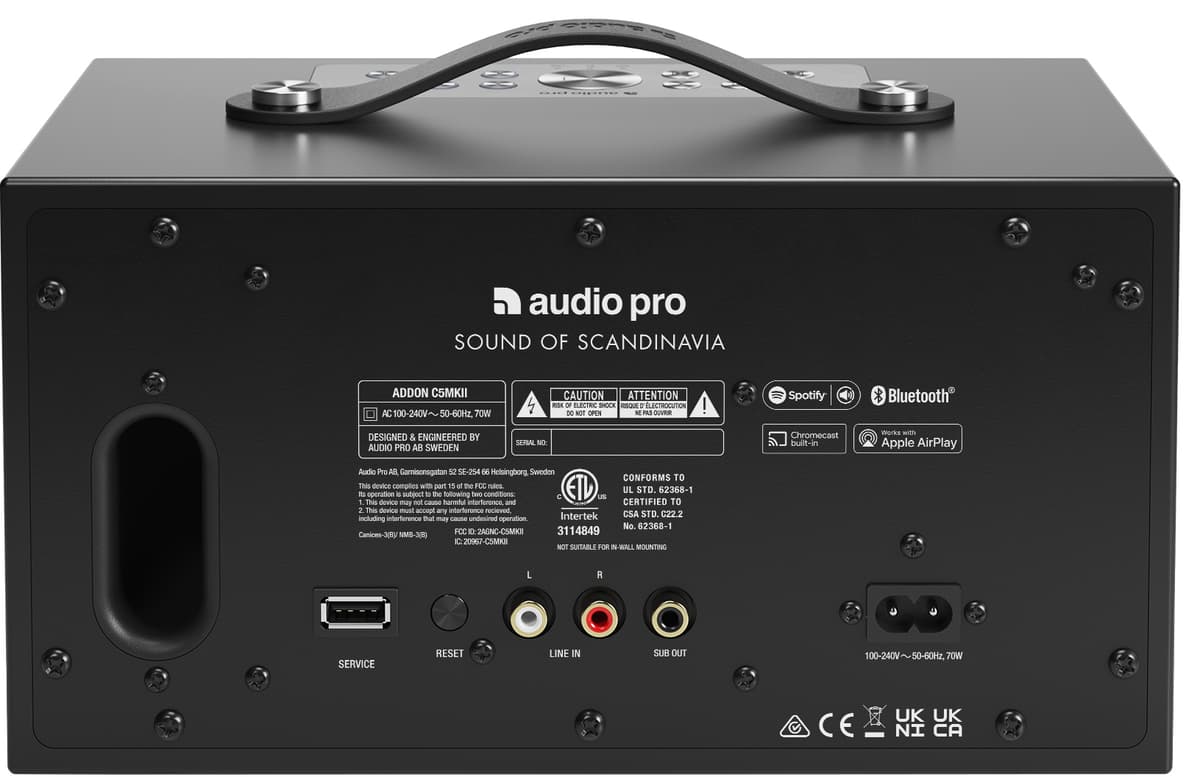 Audio Pro C5 MKII høyttaler 15270 (sort) - Elkjøp | Elkjøp