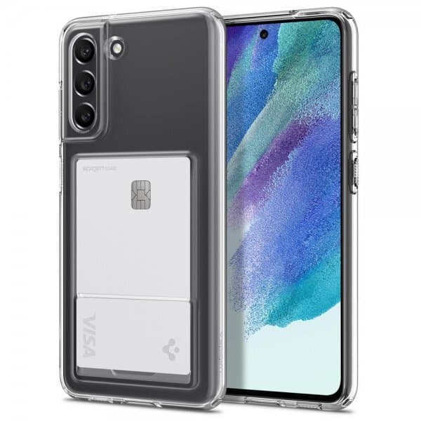 Spigen Samsung Galaxy S21 FE Deksel Crystal Slot Crystal Clear - Elkjøp ...