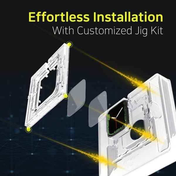 Whitestone Dome Apple Watch 41mm Skjermbeskytter Dome Glass 2-pack ...