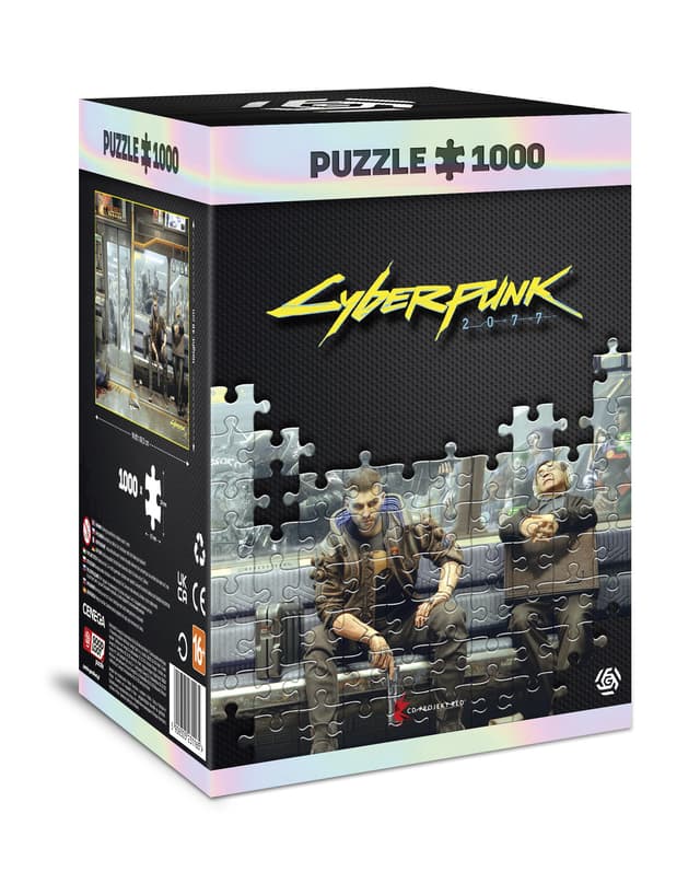 CYBERPUNK 2077: METRO PUZZLES 1000 - Gigantti verkkokauppa