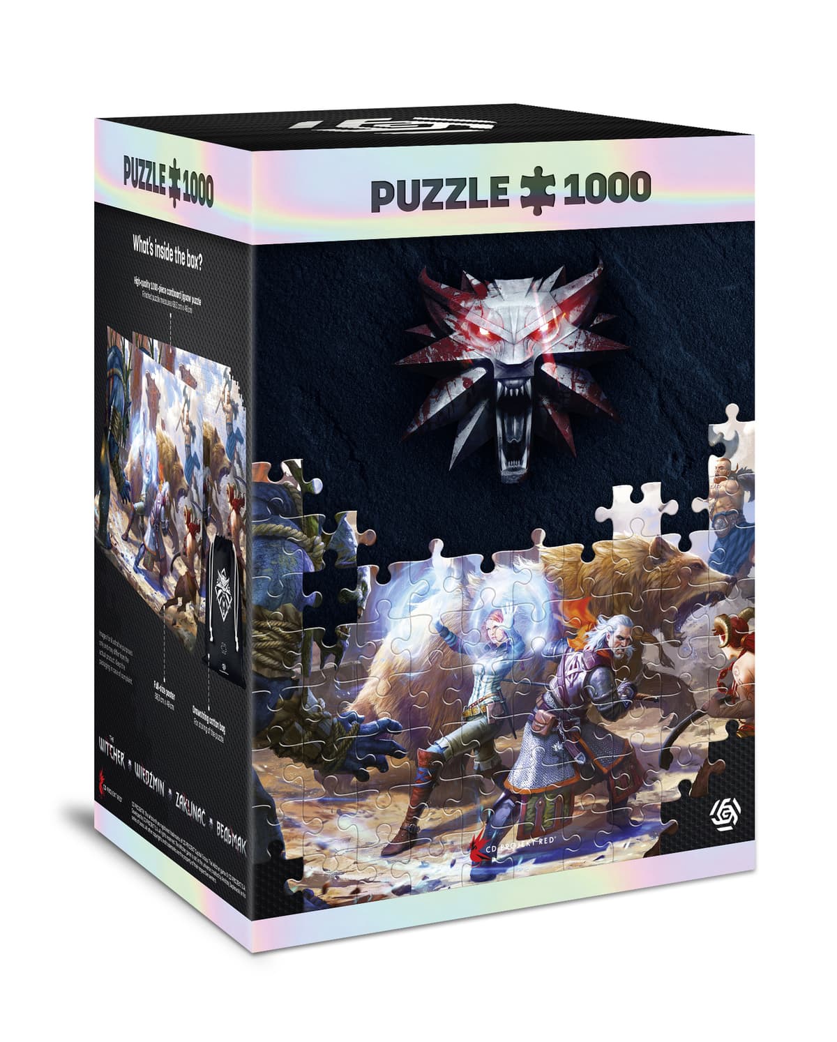 THE WITCHER : GERALT & TRISS IN BATTLE PUZZLES 1000 - Elkjøp | Elkjøp