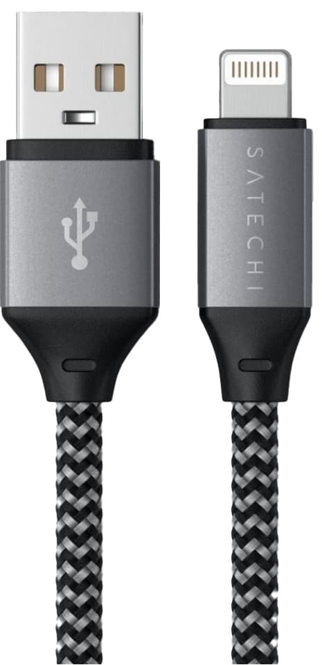 Satechi USB-A - Lightning kaapeli 25 cm - Gigantti verkkokauppa
