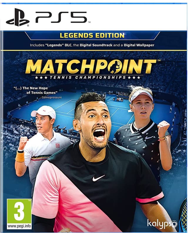 Matchpoint: Tennis Championships (PS5) - Elkjøp