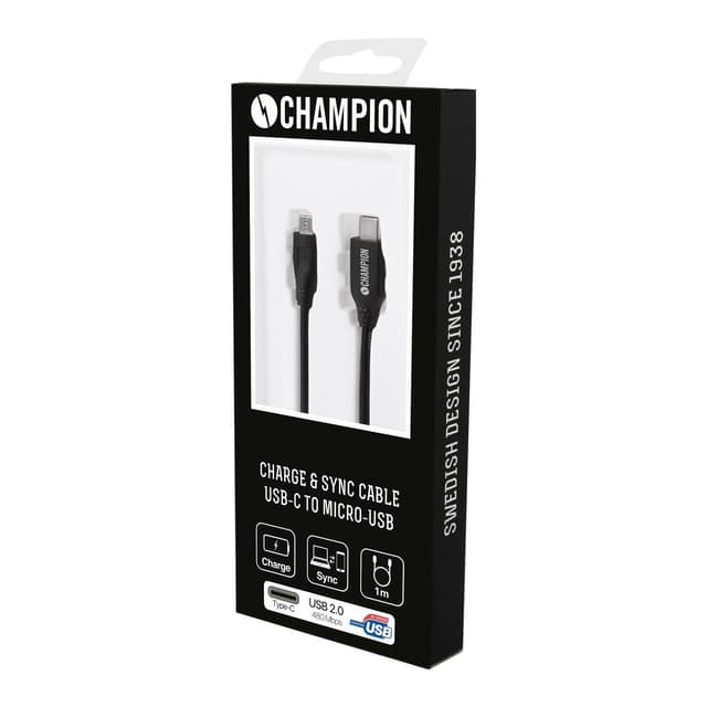 USB 2.0 C till Micro-USB, 1m - Elgiganten